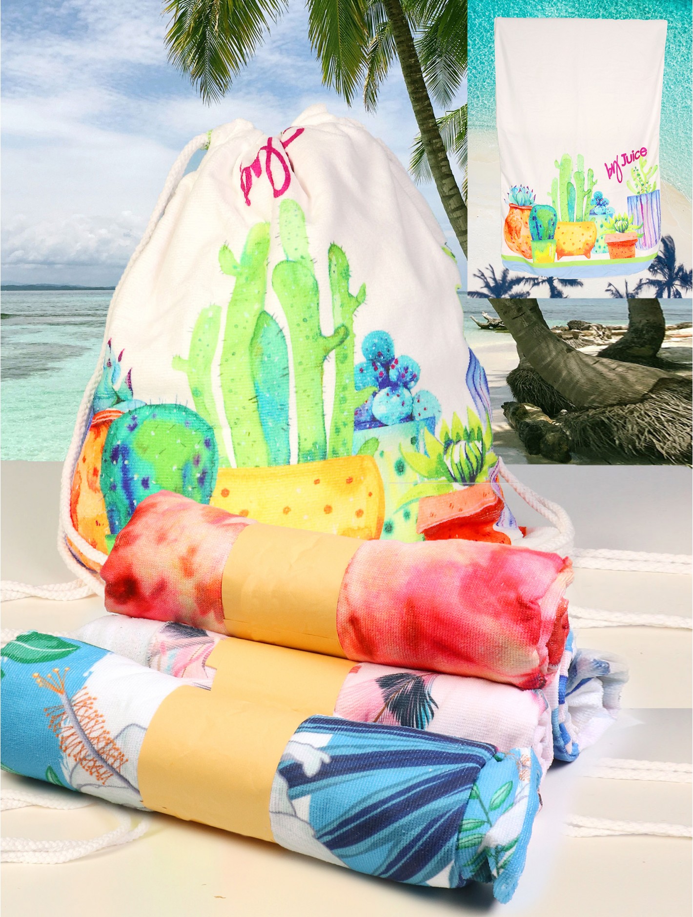 2-in-1 Beach Towel/Bag