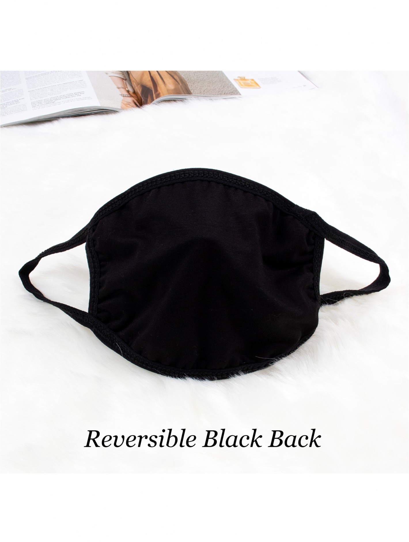 Reversible Donuts Jersey Fabric Face Mask