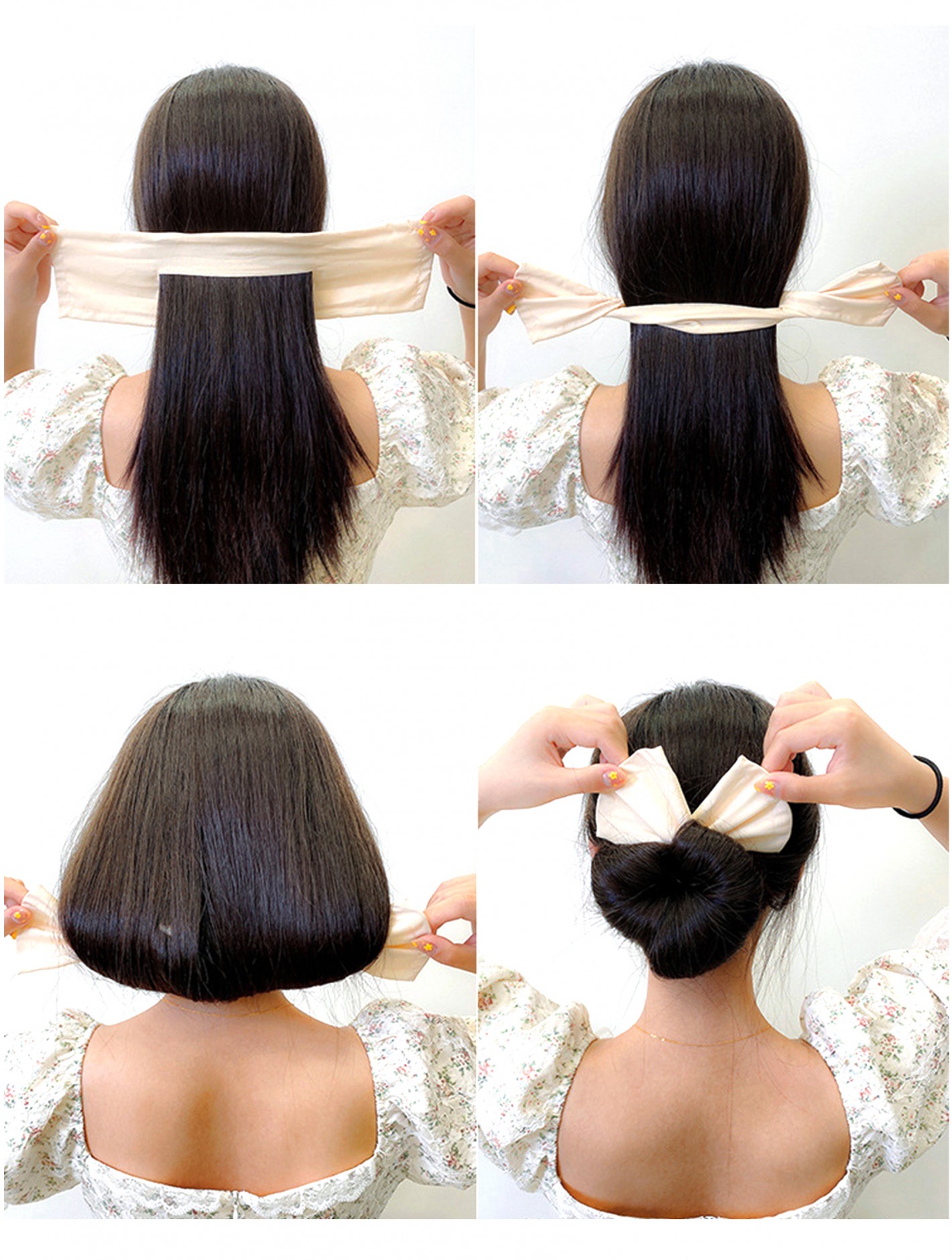 Floral Patterned Bun Maker