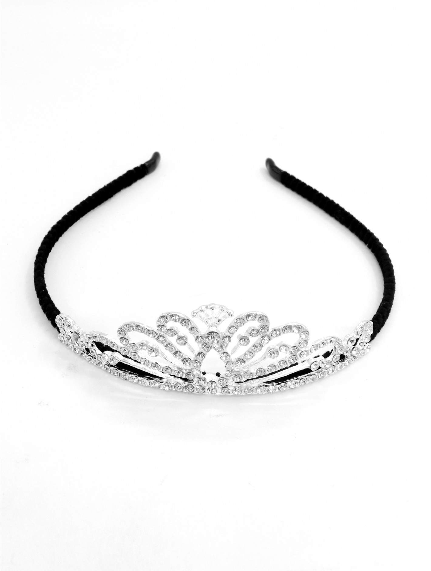 Rhinestone Tiara Hair Band