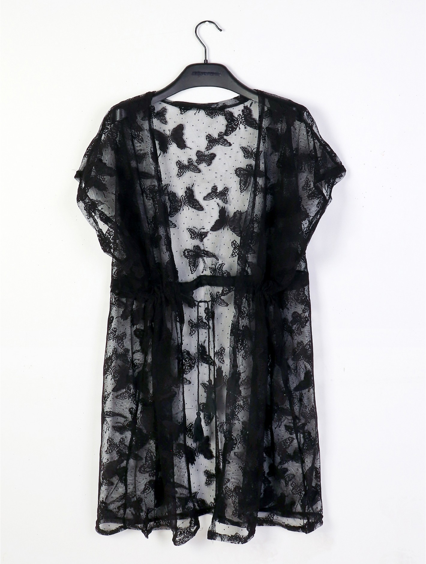 V-Neck Net Lace Fashion Top