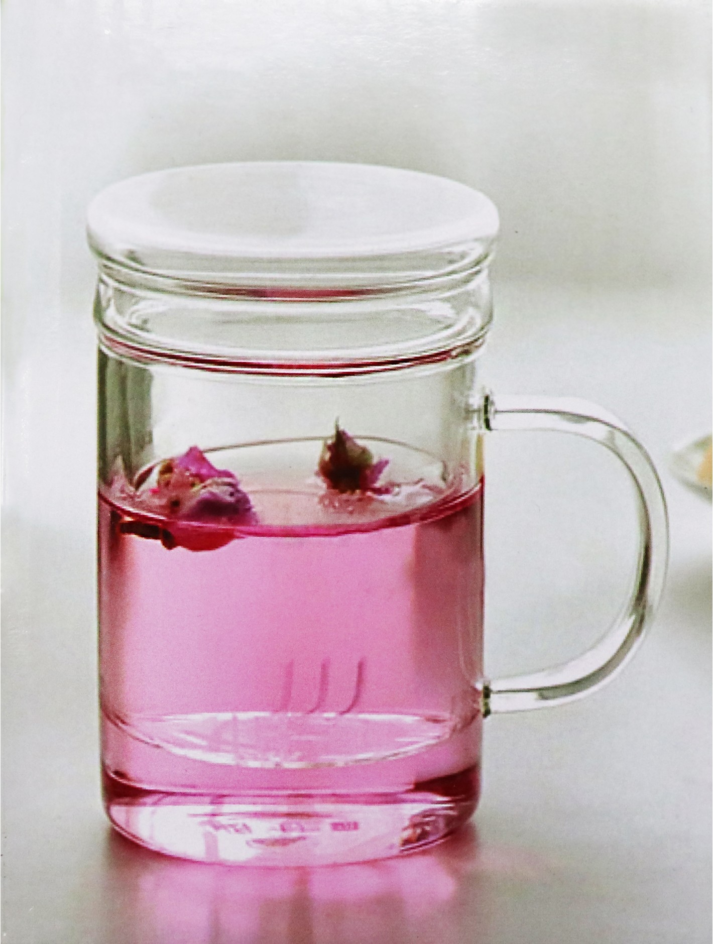 450ML Glass Mug w/Glass Infuser with Gift Box