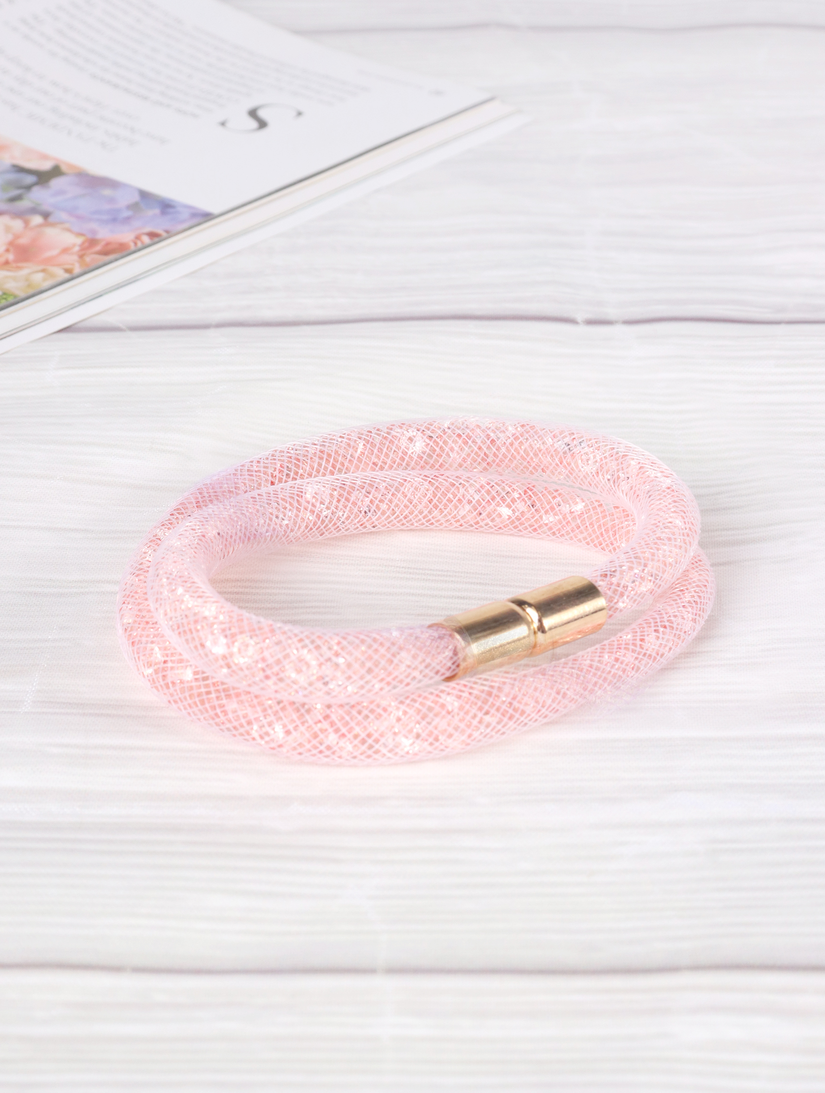 SPARKLE TUBE WRAP BRACELET With Gift Box