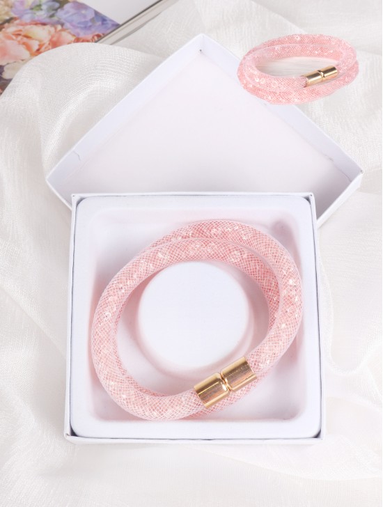 SPARKLE TUBE WRAP BRACELET With Gift Box