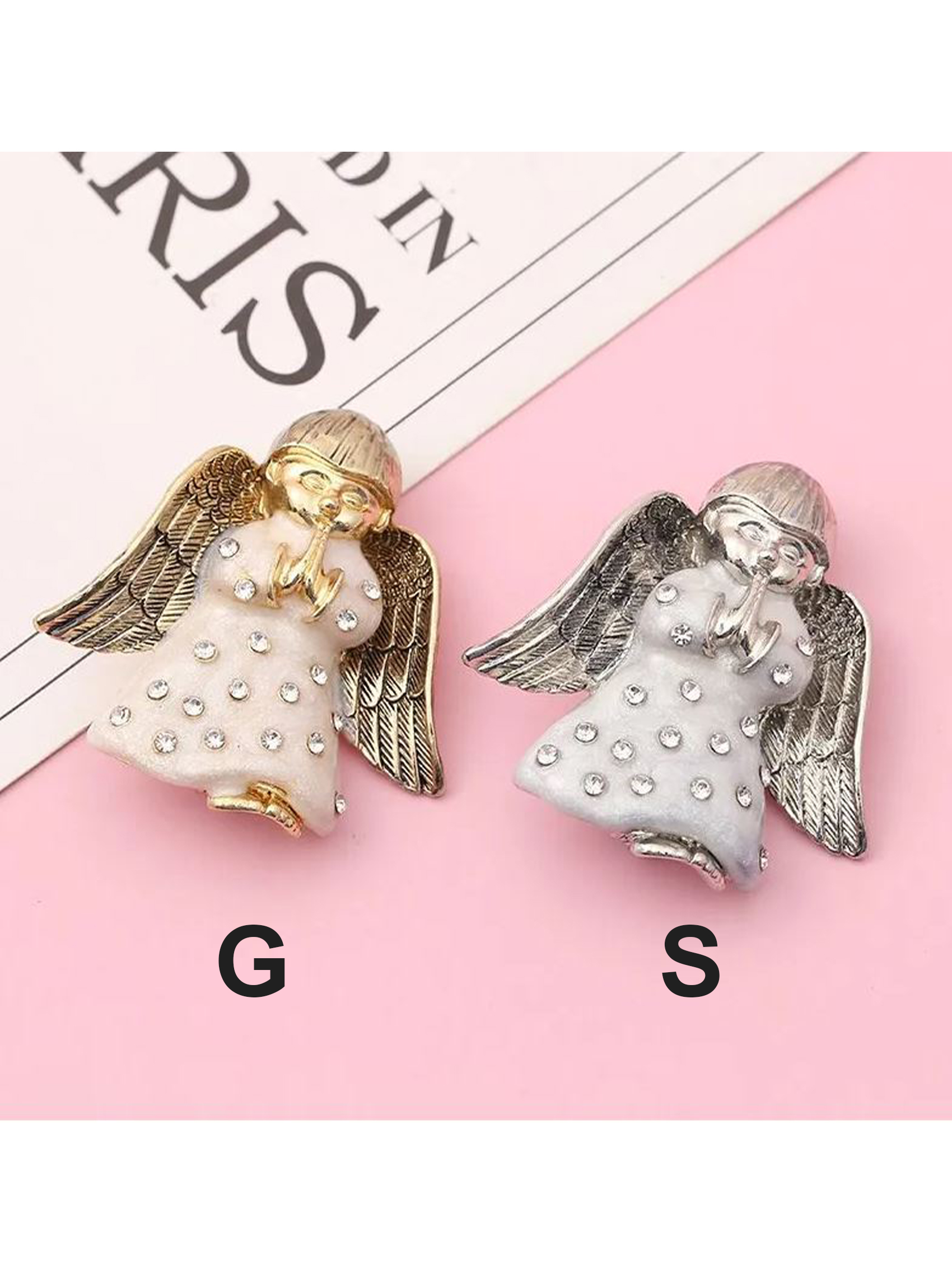 Angel Design Brooch