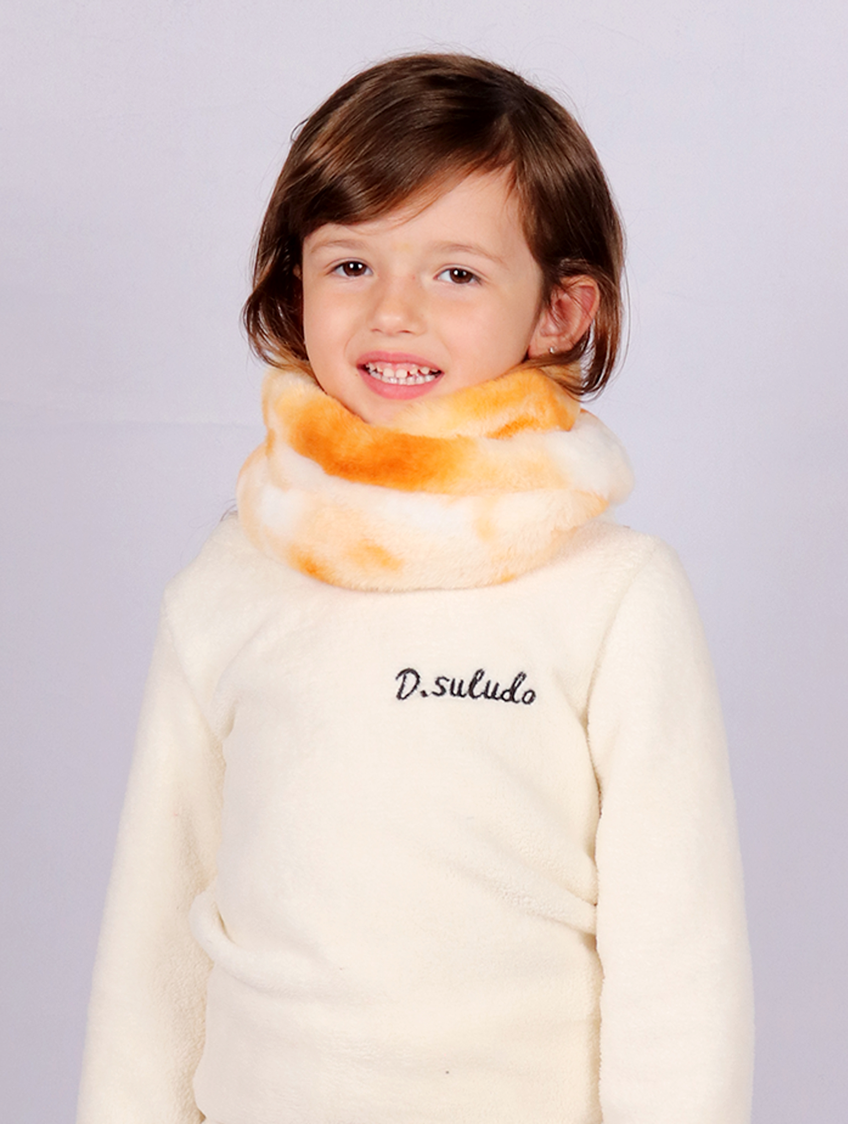 Kids Fashion Plush Loop Premium Scarf