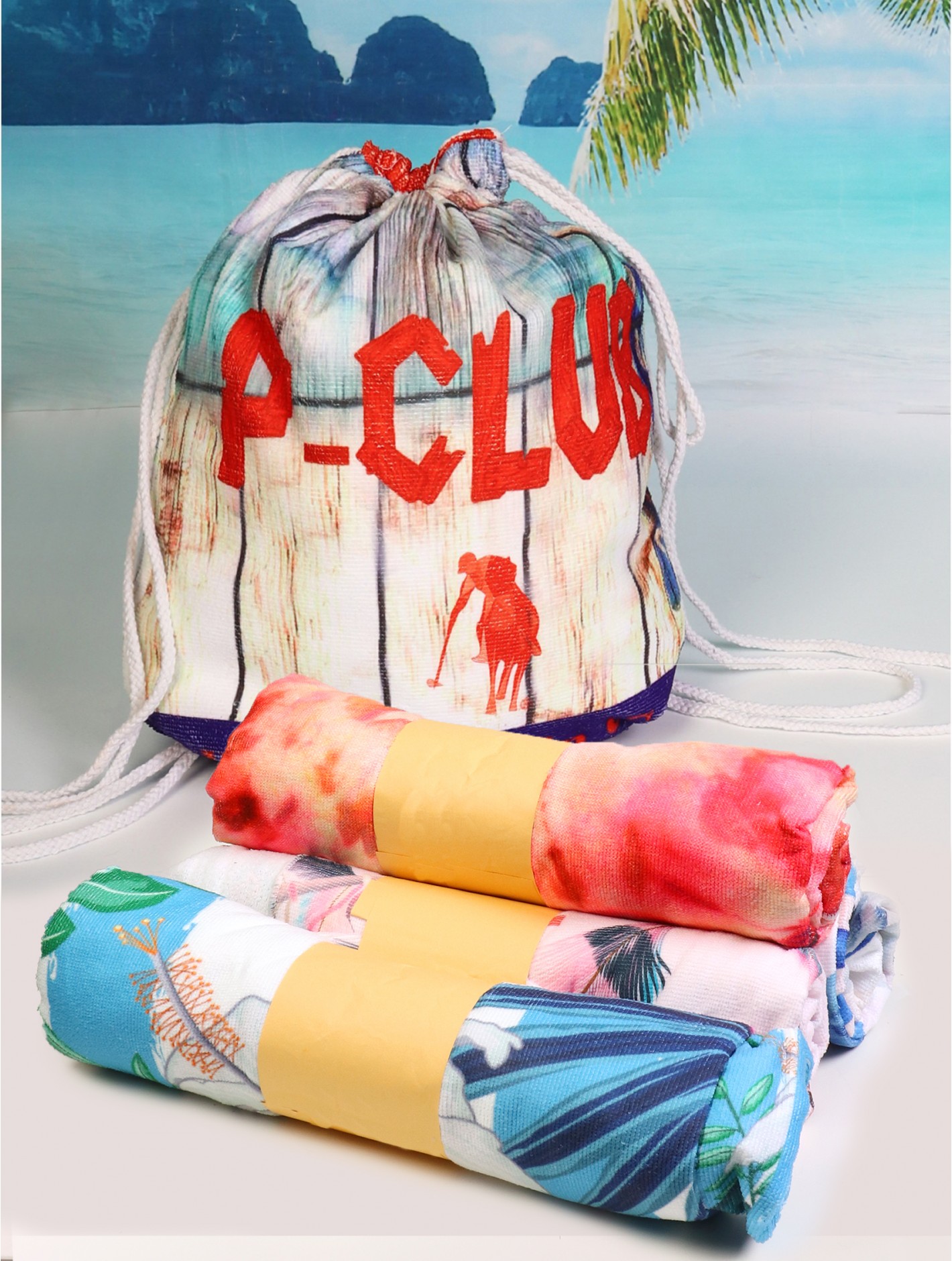 2-in-1 Beach Towel/Bag