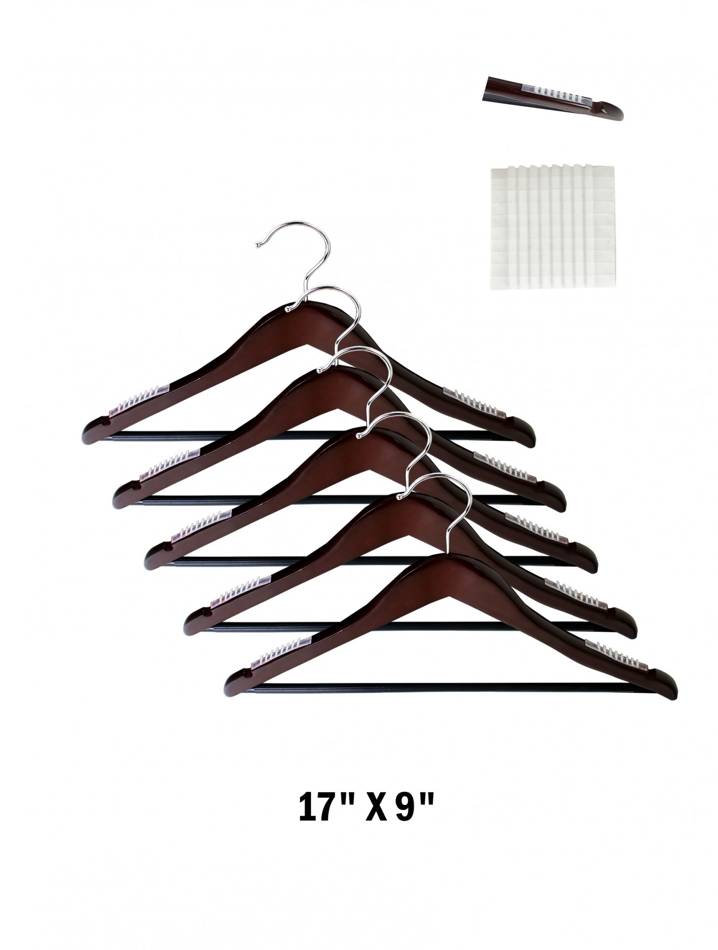 Sliding Resistant Clothes Hanger (5 PCS)