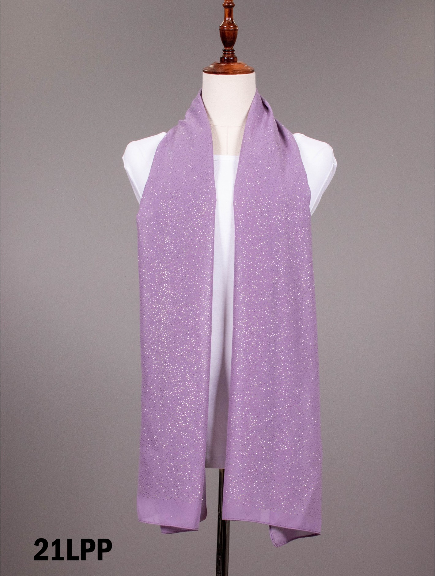 Sparkle Solid Colour Fashion Scarf