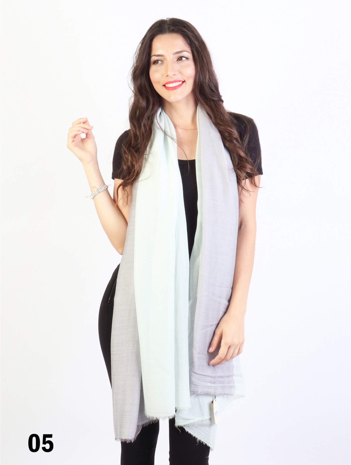Two Tone Fashion Scarf