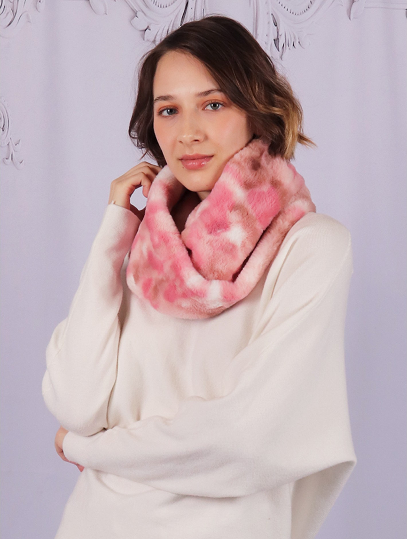 Fashion Plush Loop Premium Scarf
