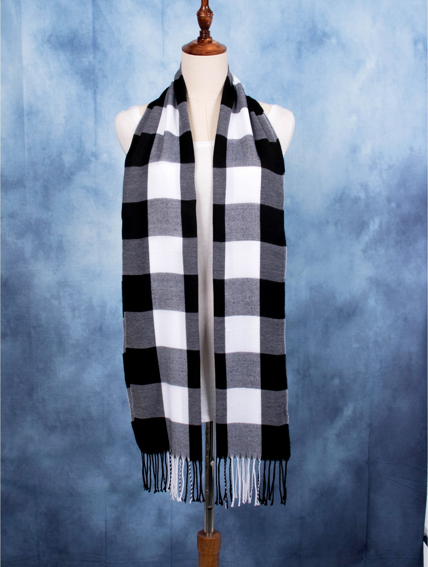 Fashion Plaid Premium Scarf