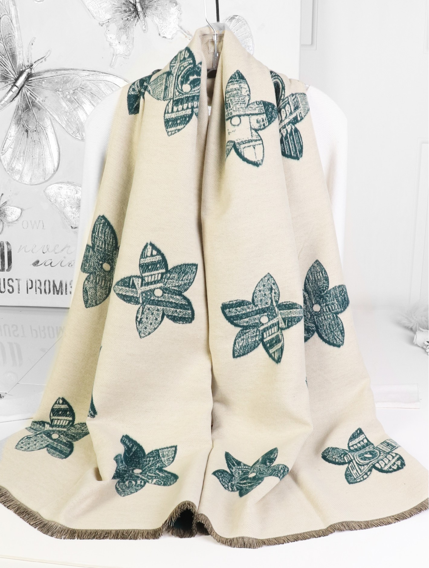 Cashmere Feeling Designer Inspired Premium Scarf