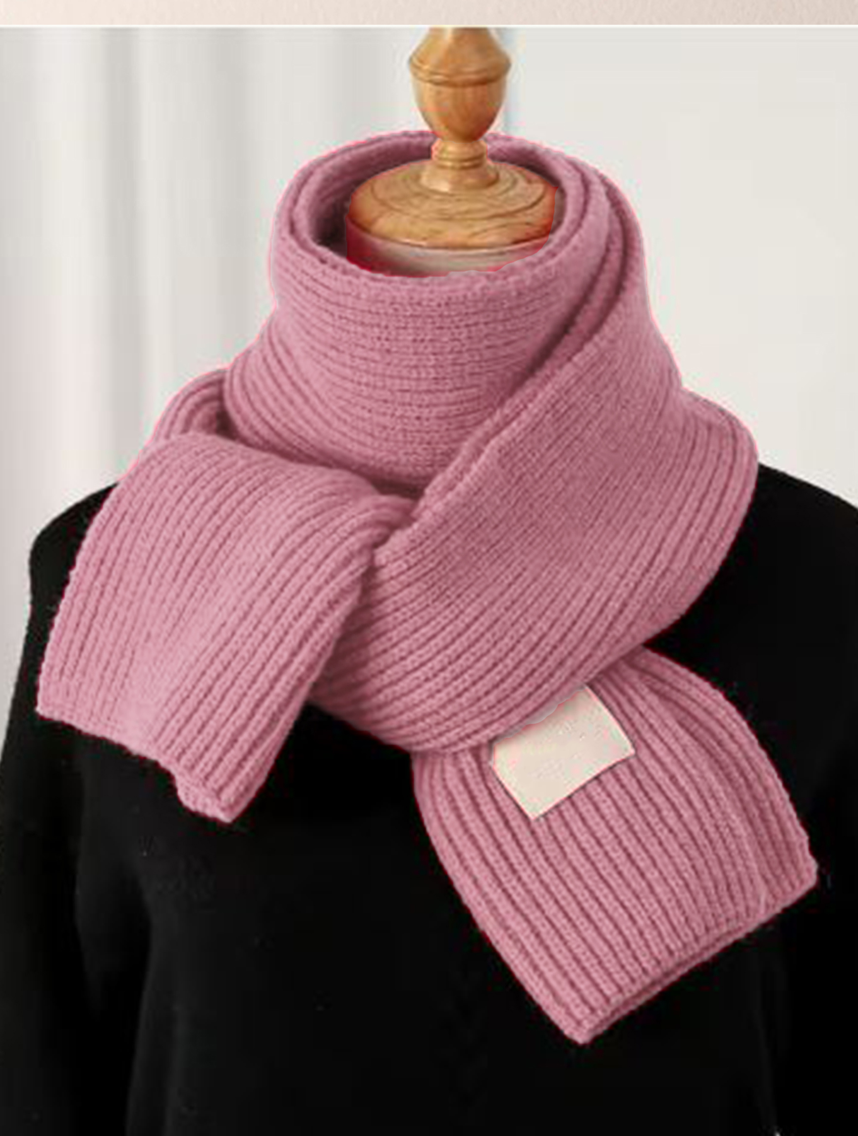 Warm Knitted Soft Scarf